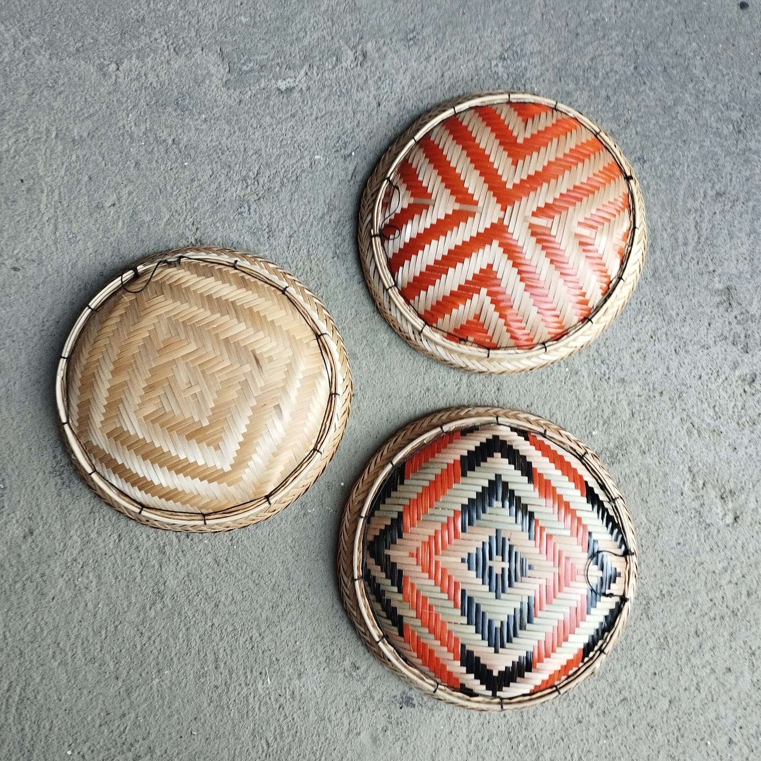 Peneira / Balaio em fibra de arumã e grafismos, Povo Baniwa